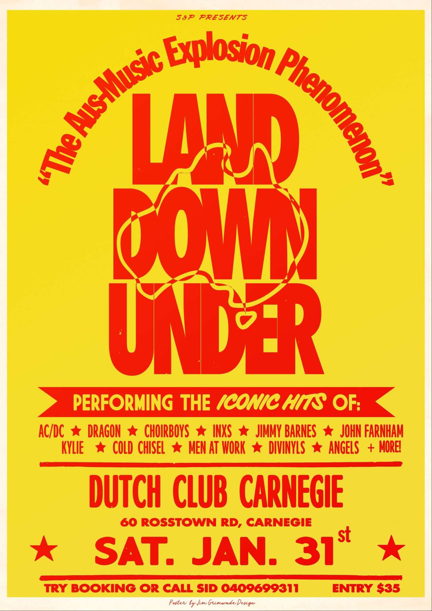 Land Down Under - Live @ Dutch Club Carnegie - Australia's Biggest Gig ...